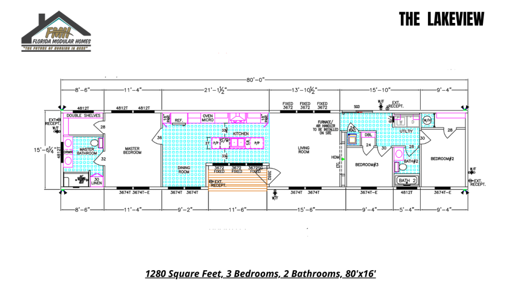 The Lakeview - Florida Modular Homes