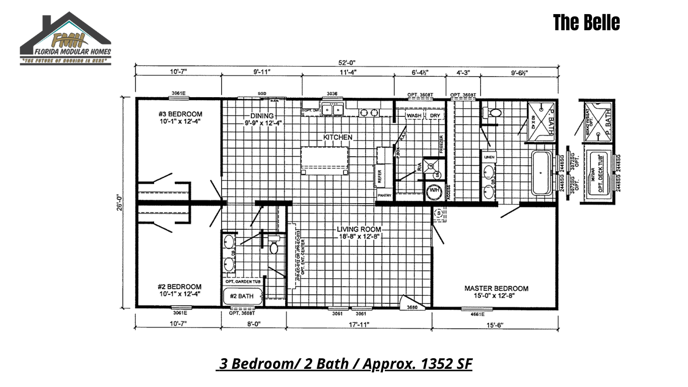 The Belle - Florida Modular Homes