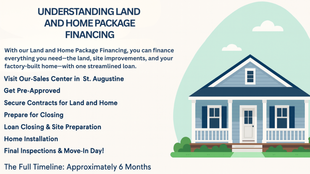 How Does Land and Home Package Financing Work? - Florida Modular Homes
