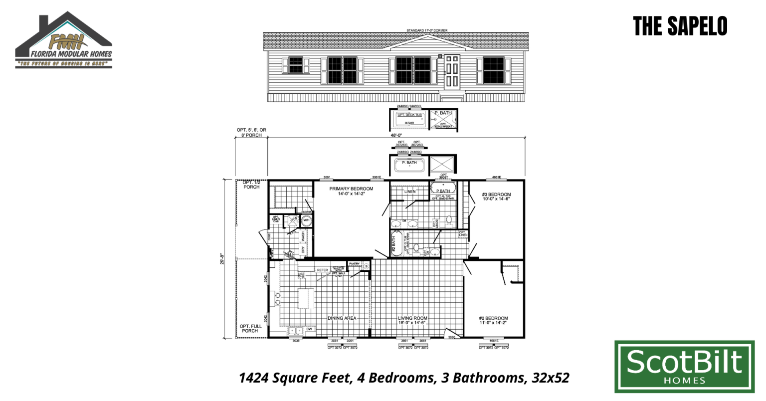The Sapelo - Florida Modular Homes